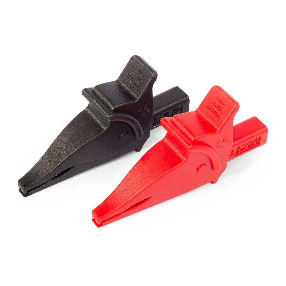 КВТ Комплект зажимов крокодил КТ 3102М4 серия PROLINE 91913