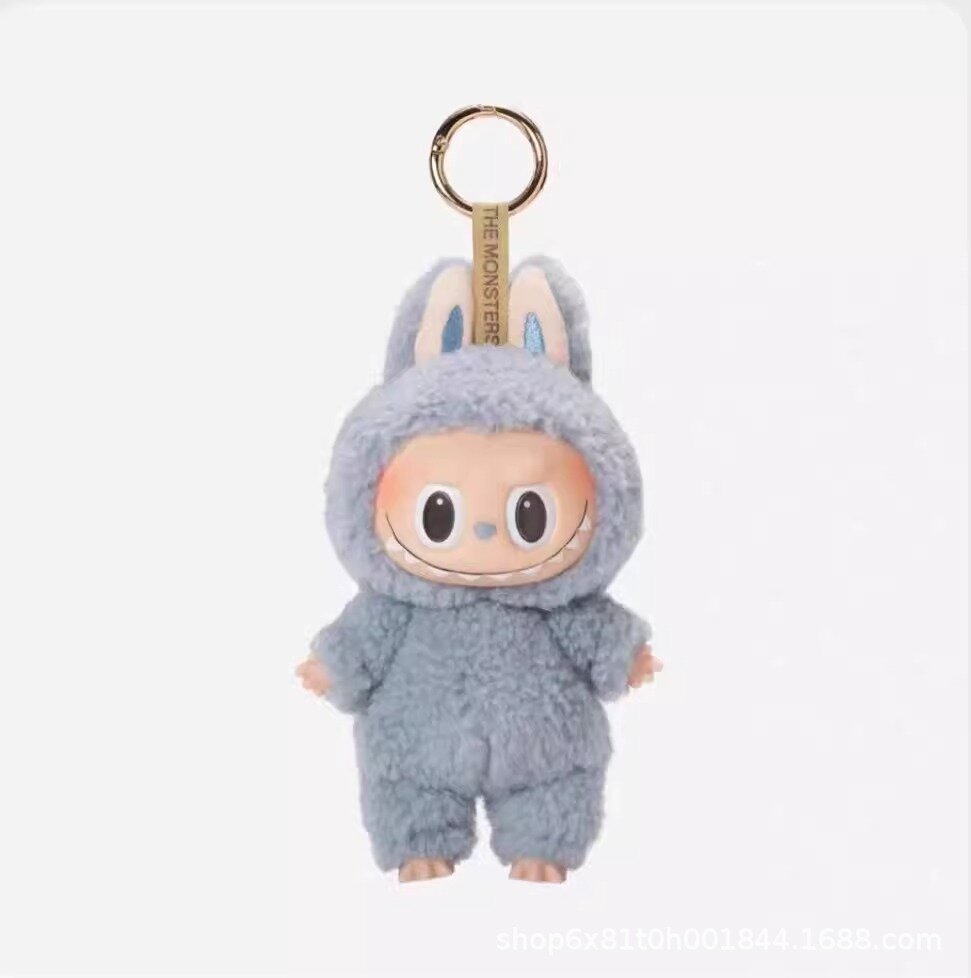 Монстр LABUBU Chestnut Cocoa 1-го поколения THE MONSTERS - Exciting Macaron, игрушка Лабубу, реплика 17 см