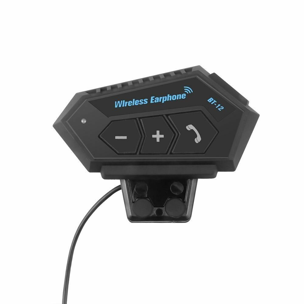 Мотогарнитура/гарнитура для шлема, BT12, CSR EDR Bluetooth 4.2, HIFI, 500mah Жесткий микрофон, подходит для полушлемов