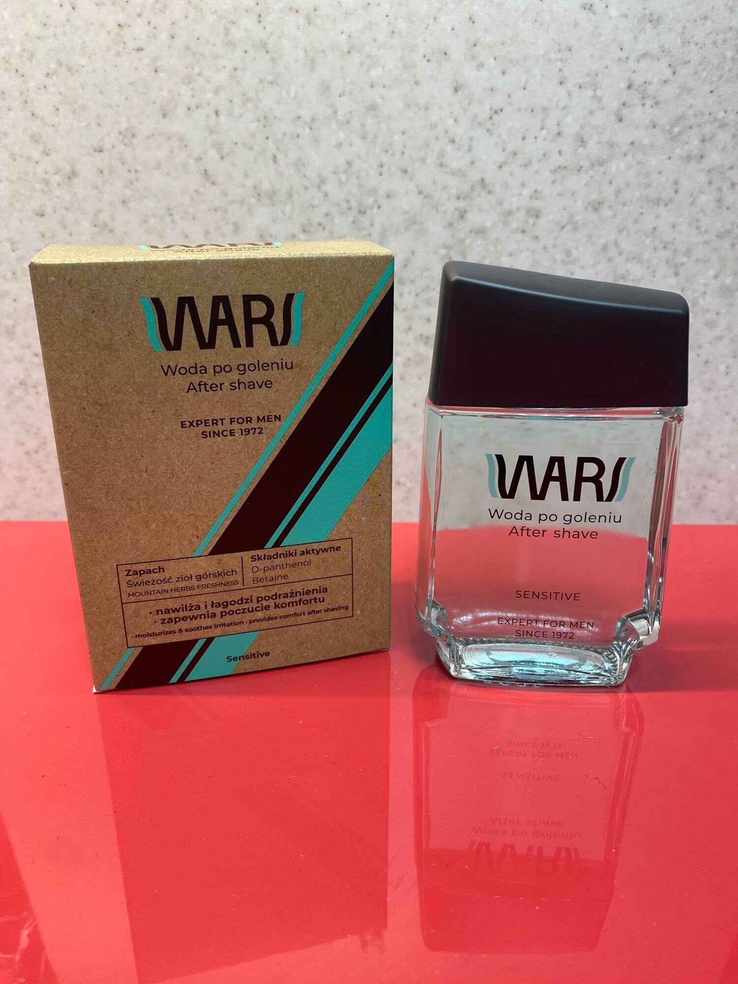 Лосьон после бритья WARS EXPERT FOR MEN SENSITIVE