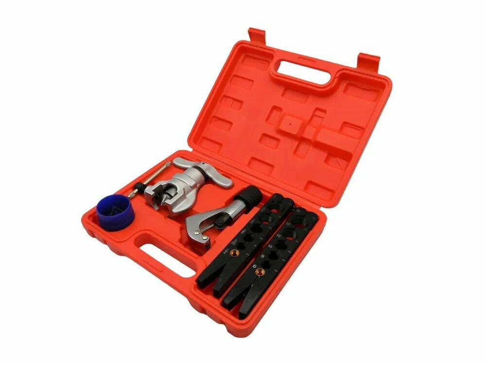 Набор для развальцовки трубок, вальцовка эксцентриковая CT 808 F в кейсе, +ример и труборез.