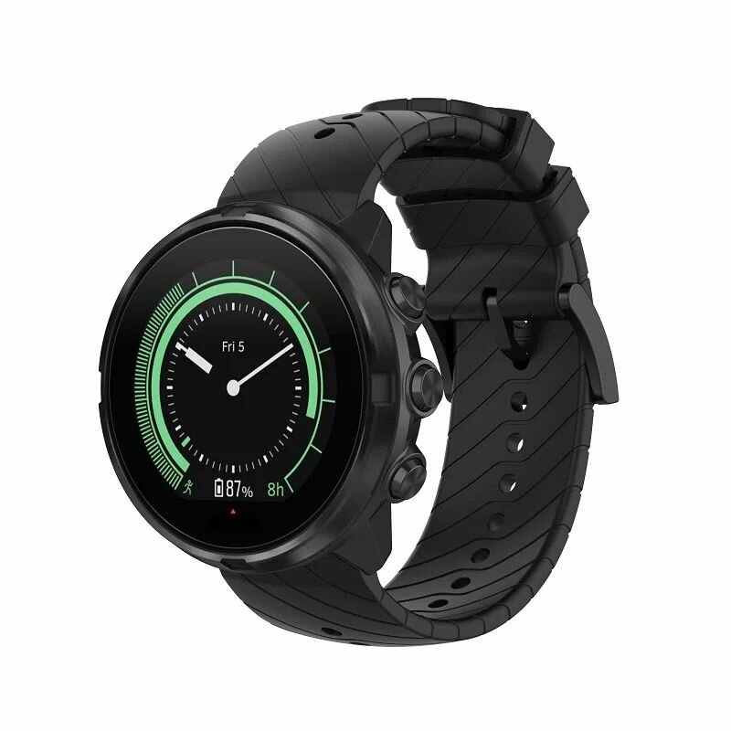 Силиконовый ремешок MyPads 24 мм для Suunto 7, 9 Baro, Spartan Sport Wrist HR, D5