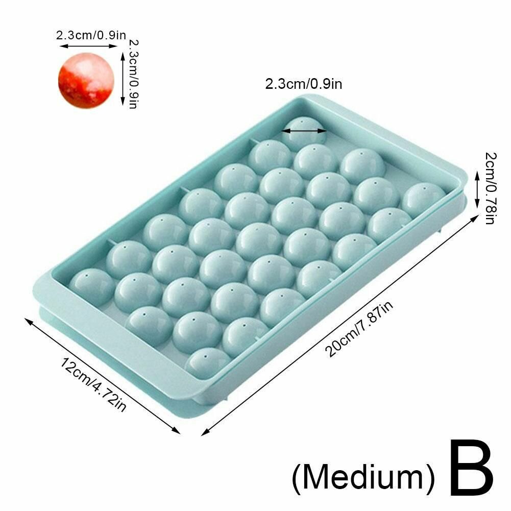 Форма для льда с контейнером и крышкой Qupi / Формочки для заморозки