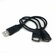 USB удлинитель Bolantedz черный 30 см