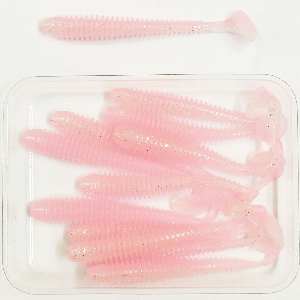 Приманка силиконовая Keitech Swing Impact 2 EA#10 Pink Silver Glow