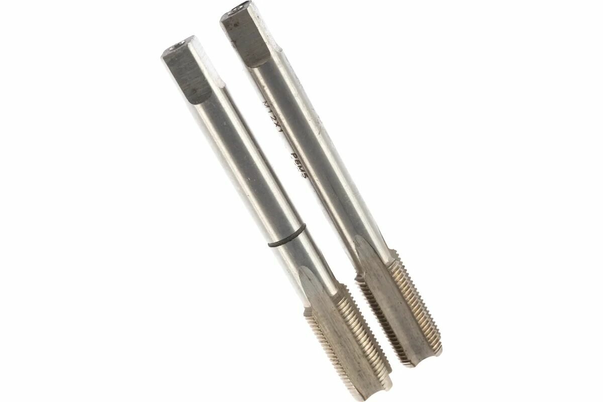 Метчик М 12х1,0 машинно-ручной для метрической резьбы комплект 2 шт. Гост 3266-81