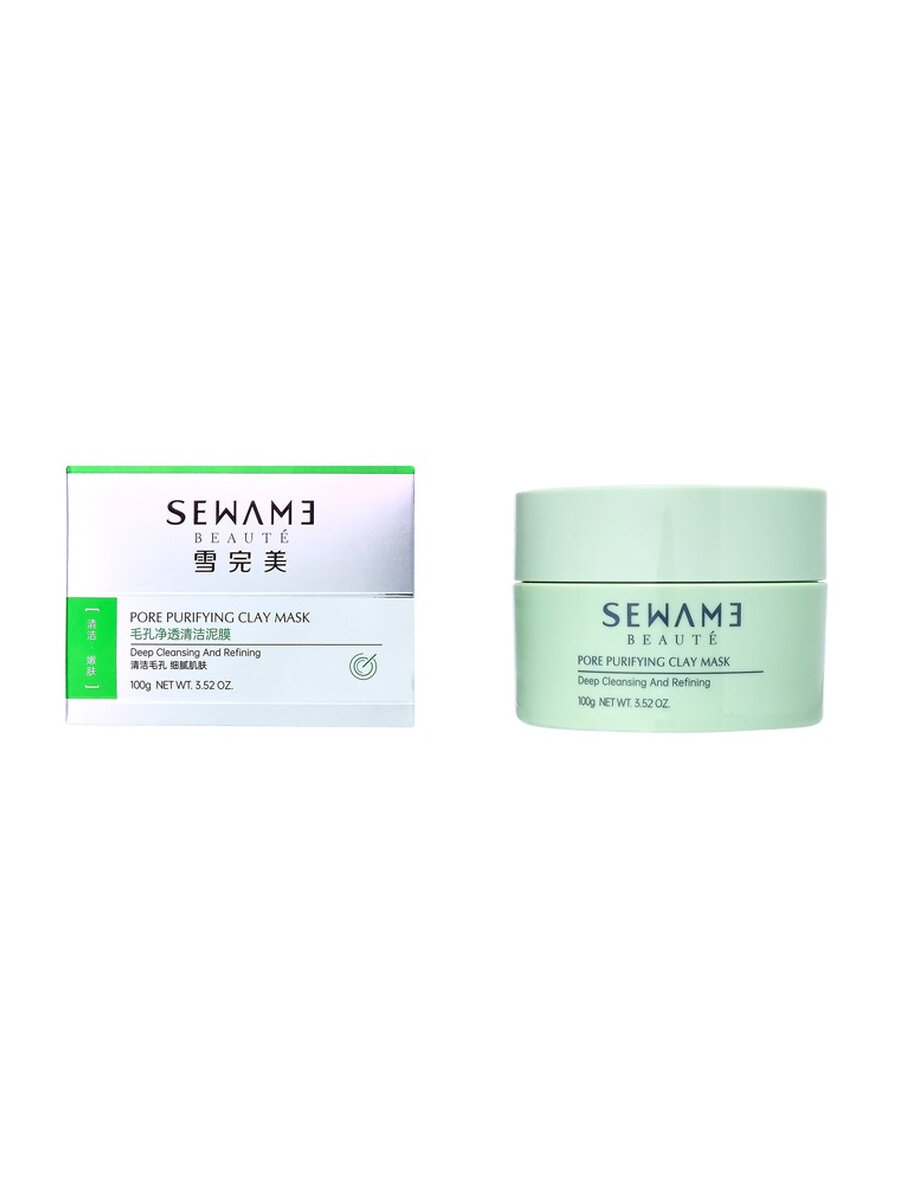 Маска для лица SEWAME ANTI ACNE глиняная очищающая 100 г