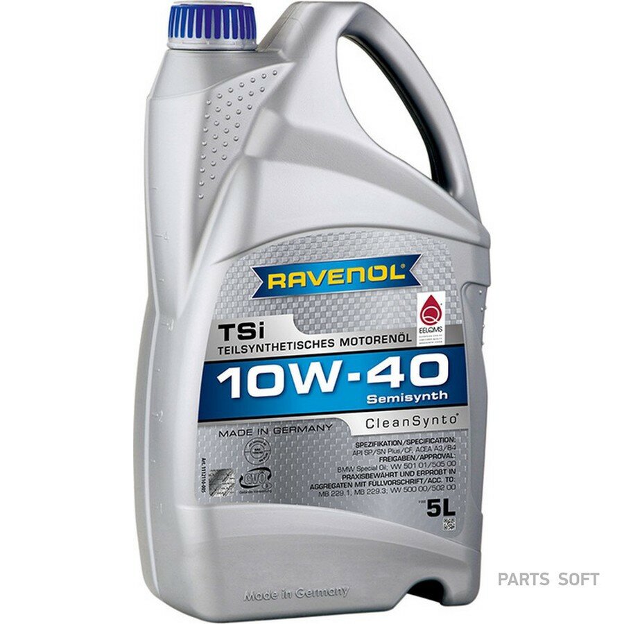RAVENOL 1112110-005 Масло моторное RAVENOL TSI 10W-40 5 л 1112110-005
