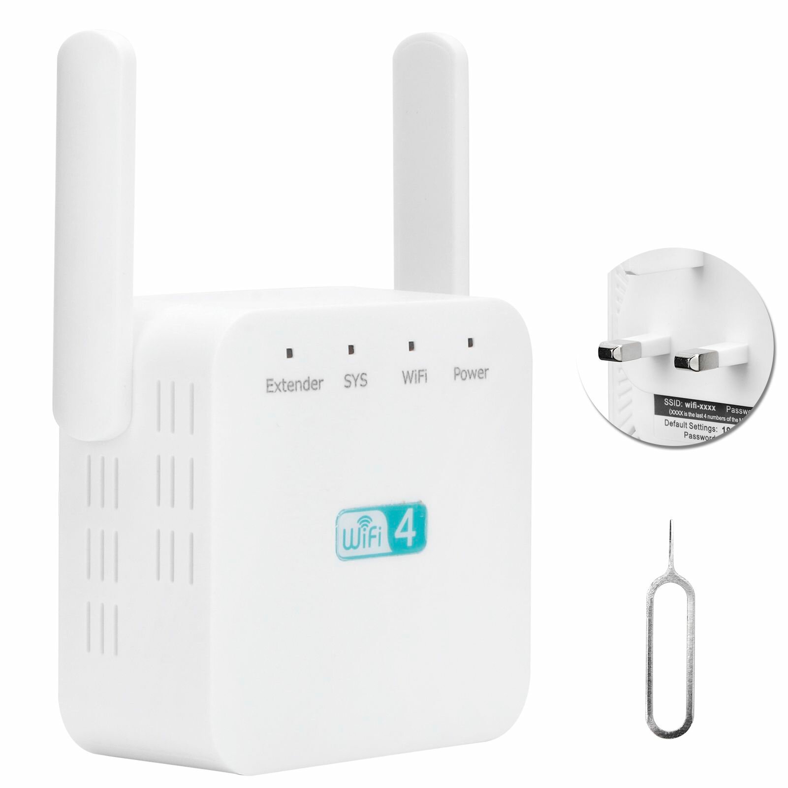 300-метровый ретранслятор с двойной антенной, усилитель сигнала, UK