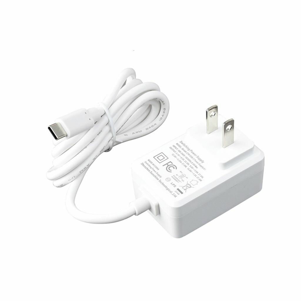 Блок питания 27W USB Type-C PD для RPi 5, Штепсельная Вилка США