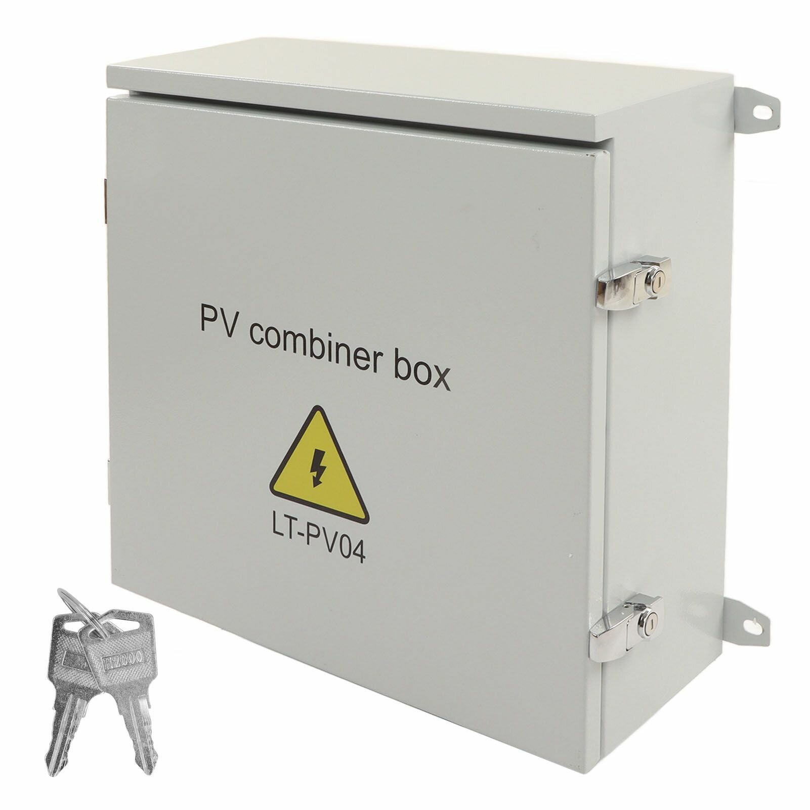 4-рядный фотоэлектрический щит, предохранитель 15А, выключатель 125А, DC1000В, IP65