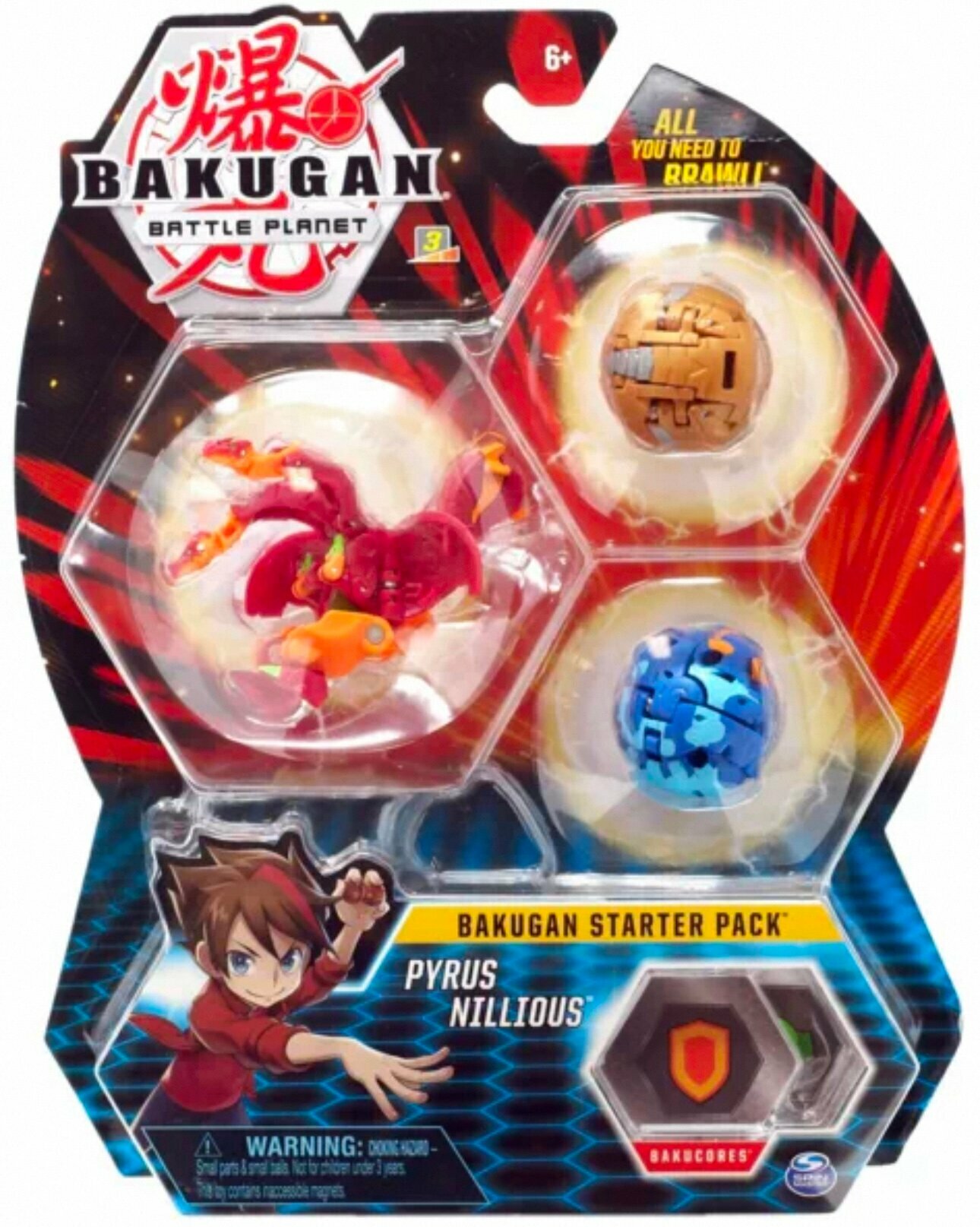 Новая колода карт Bakugan BP Bakugan Star Domain Hegemony Spider Werewolf