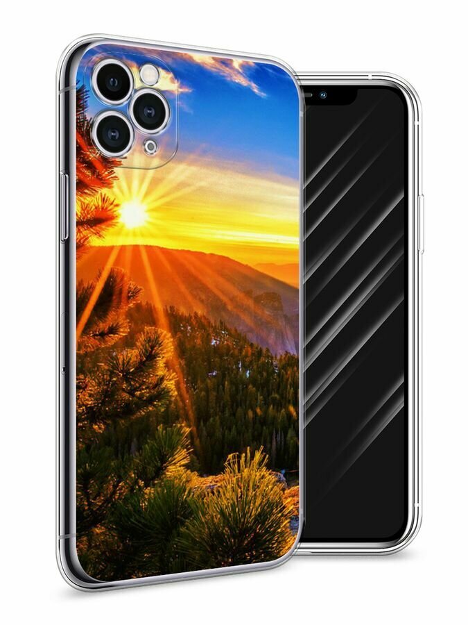 Чехол на Apple iPhone 11 Pro / Айфон 11 Про с принтом Восход 4