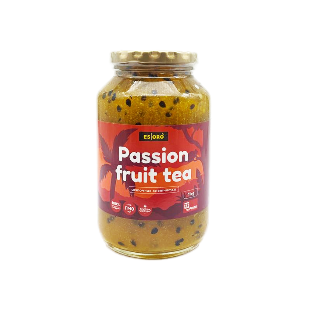 Напиток концентрированный ESORO маракуйя чай с медом 1 кг, Южная Корея