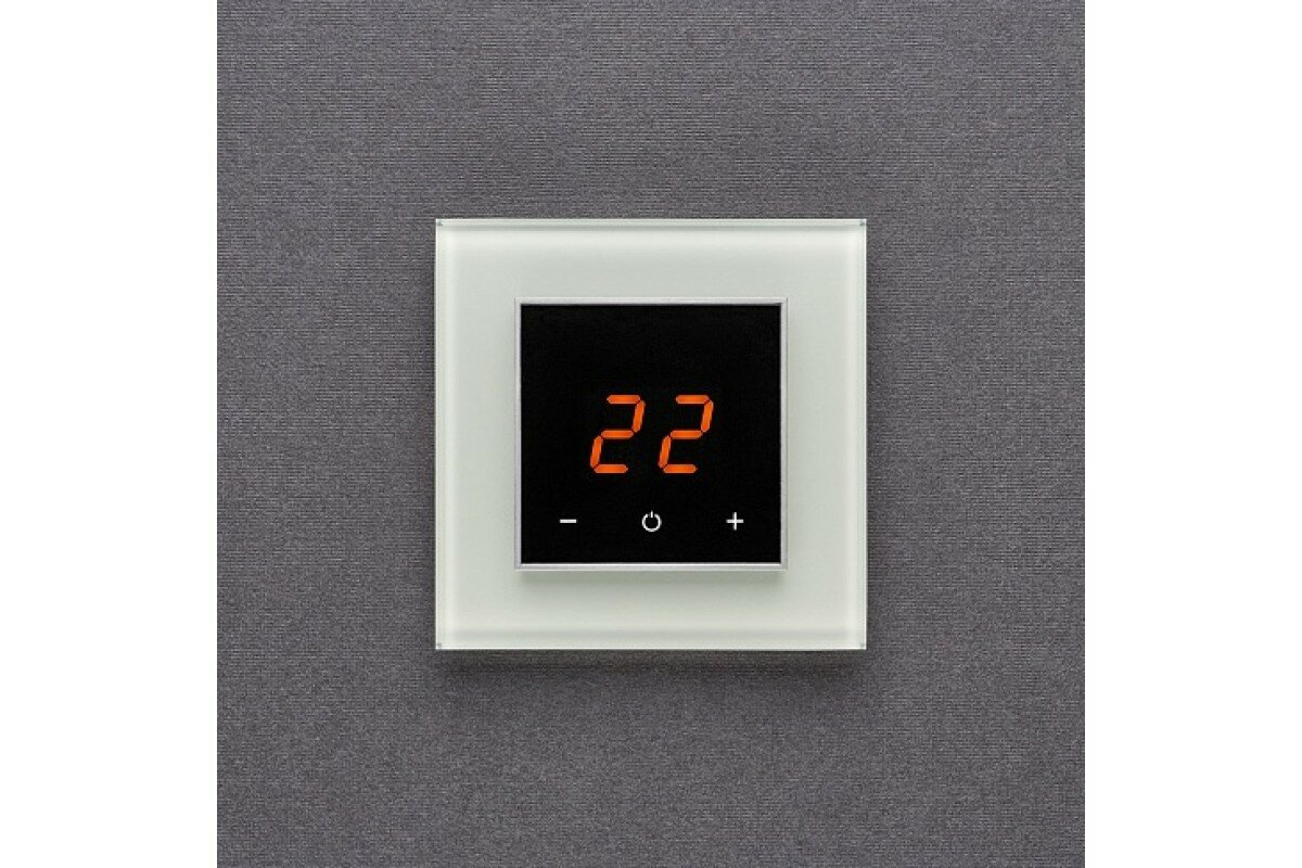 Терморегулятор Aura ORTO 9010 White Soft (мягкий белый) сенсорное управление