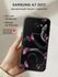 Чехол на Samsung Galaxy A7 2017 / Самсунг Галакси А7 2017 с принтом "Snake and b...