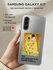 Чехол на Samsung Galaxy A17/A18 / Самсунг А17/А18 с принтом "The kiss", прозрачн...