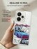 Чехол на Realme 15 Pro / Реалми 15 Про с принтом "JDM коллаж", прозрачный