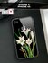 Чехол на Apple iPhone 4/4S / Айфон 4/4S с принтом "White lily", прозрачный