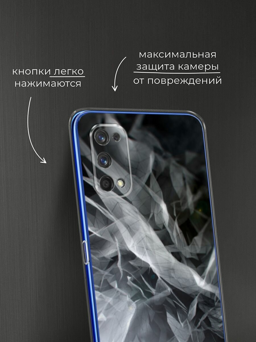 Чехол на Realme 7 Pro / Реалми 7 Про с принтом "Абстракция 9" — фото 1