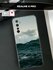Силиконовый чехол на Realme 6 Pro / Реалми 6 Про с принтом "Волны 11"