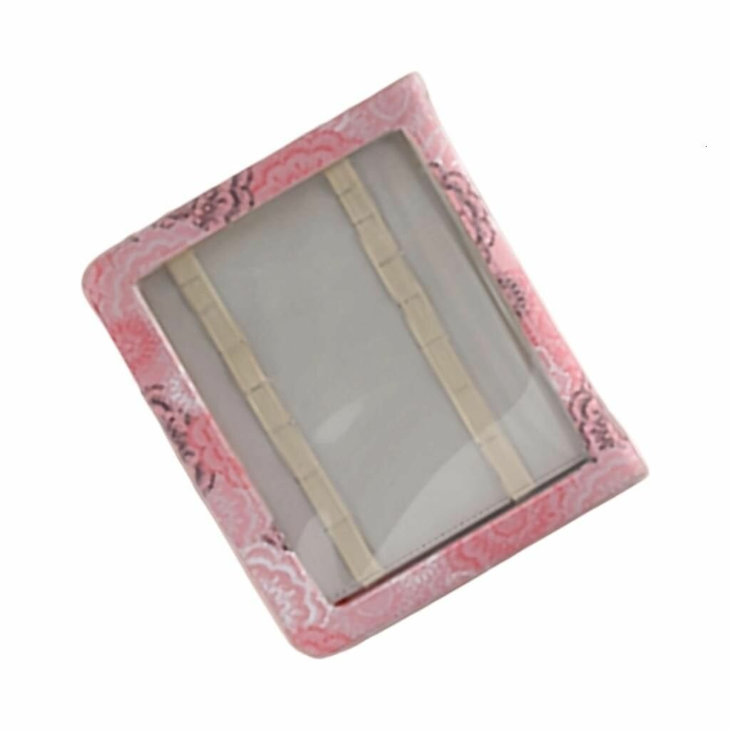 Портативный водонепроницаемый чехол для круговых спиц, - Розовый принт