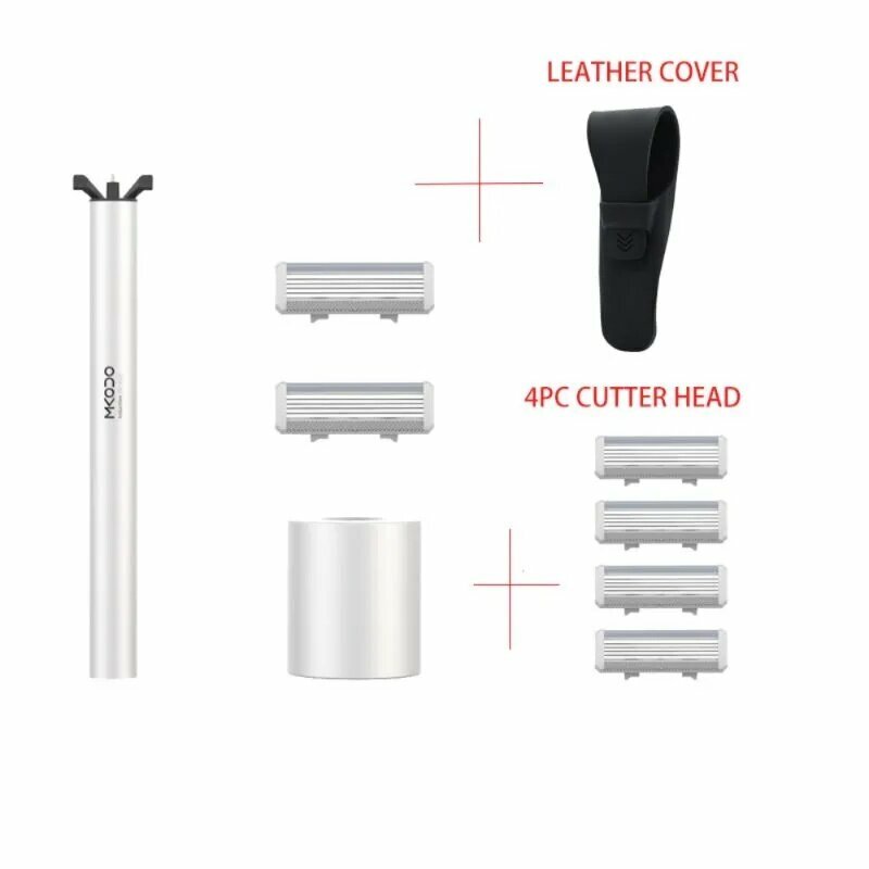 MKODO, индукционная бритва, электрическая бритва стальная рама