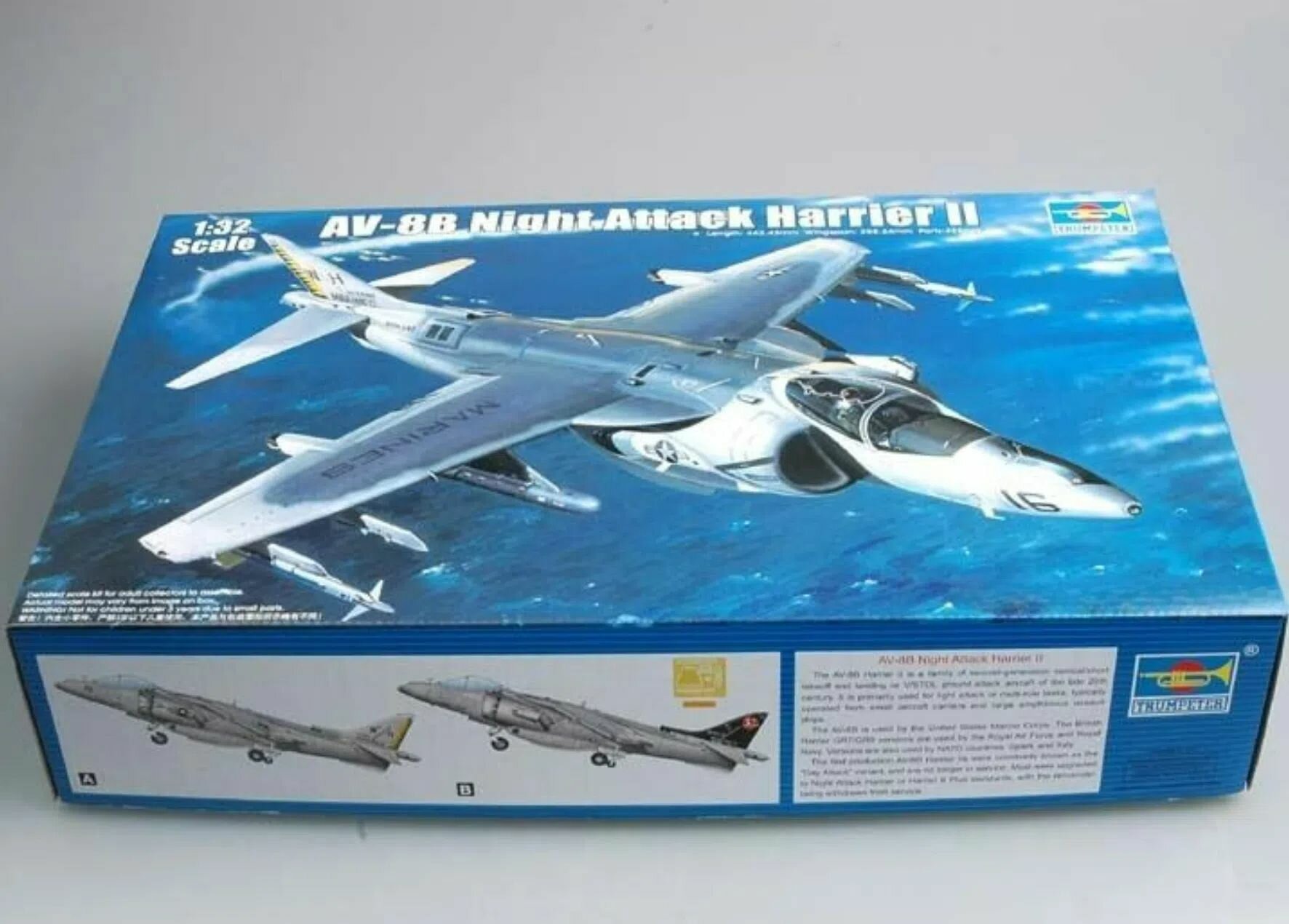 Trumpeter 1/32 02285 AV-8B Night Attack Harrier II сборная модель самолета