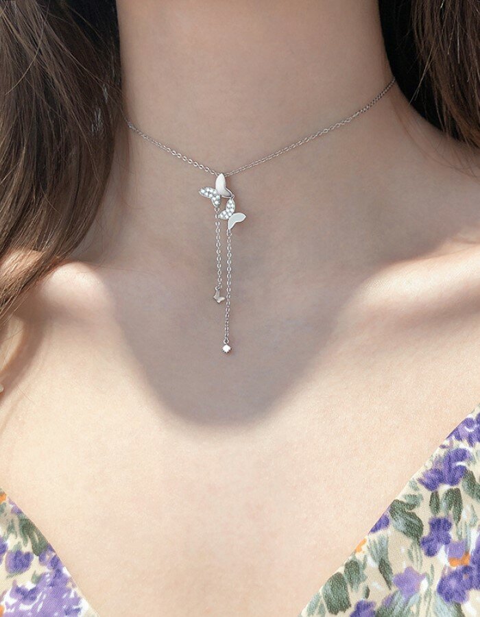 Колье, фианит