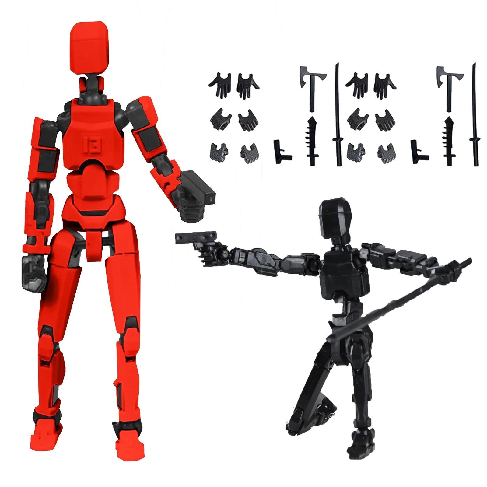 Кукла 13-суставная подвижная 3D-печатная кукла-игрушка 3-го поколения манекен кукла DIY декомпрессионная кукла артефакт