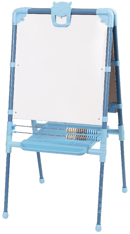 Доска знаний-мольберт двусторонний НИКА М2Л/ГЛ голубой