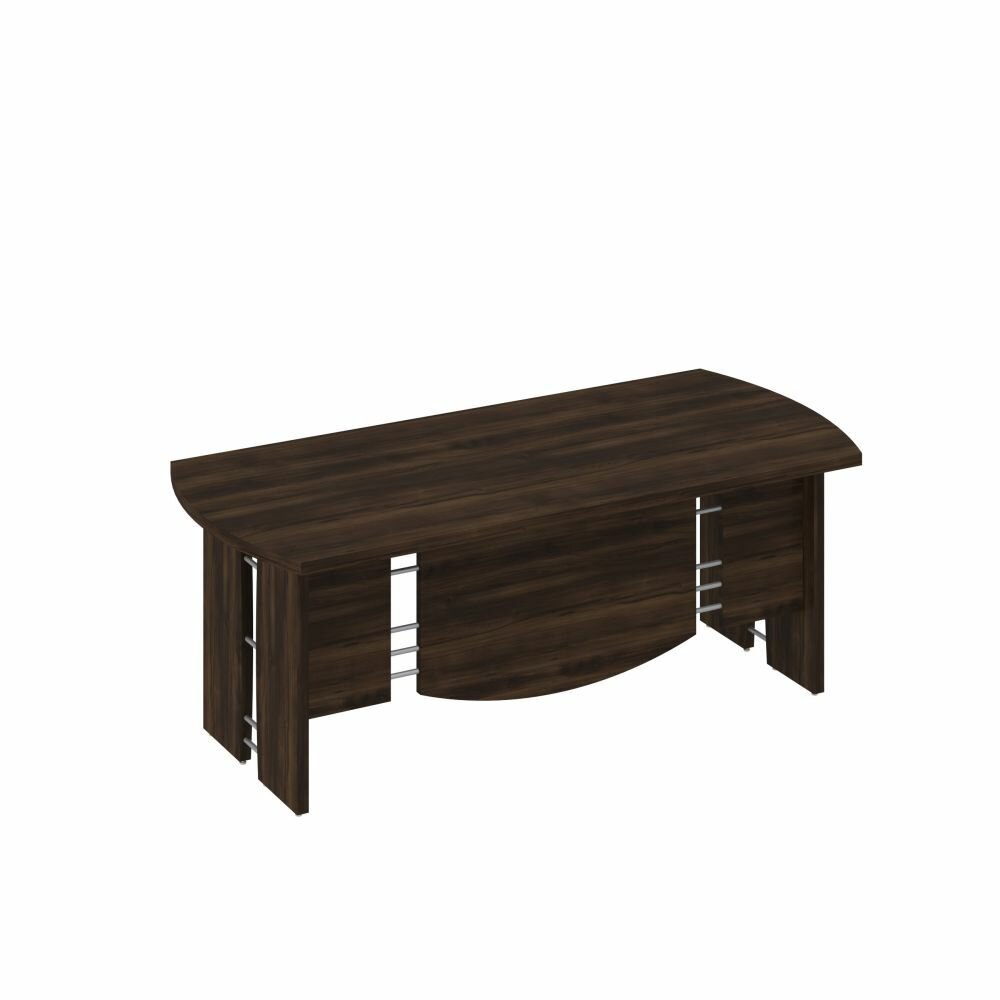 Стол руководителя письменный Юнитекс серия Борн 200*90*75 дуб ристретто