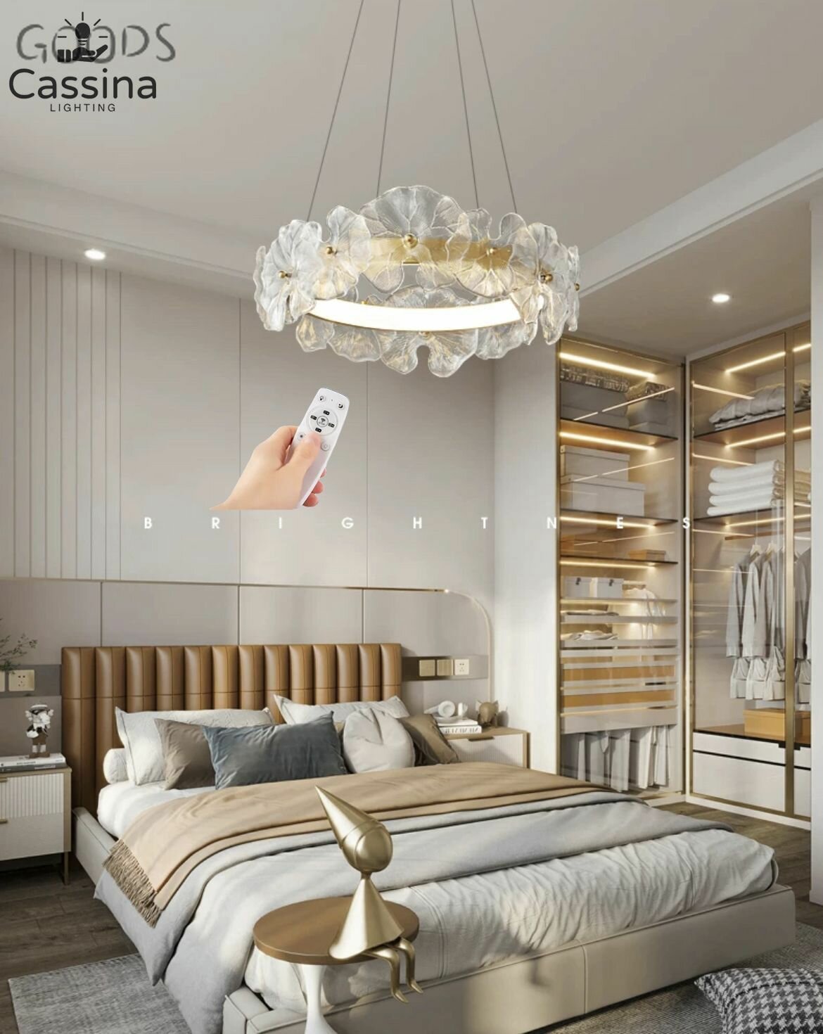 Cassina Люстра, LED, 50 Вт