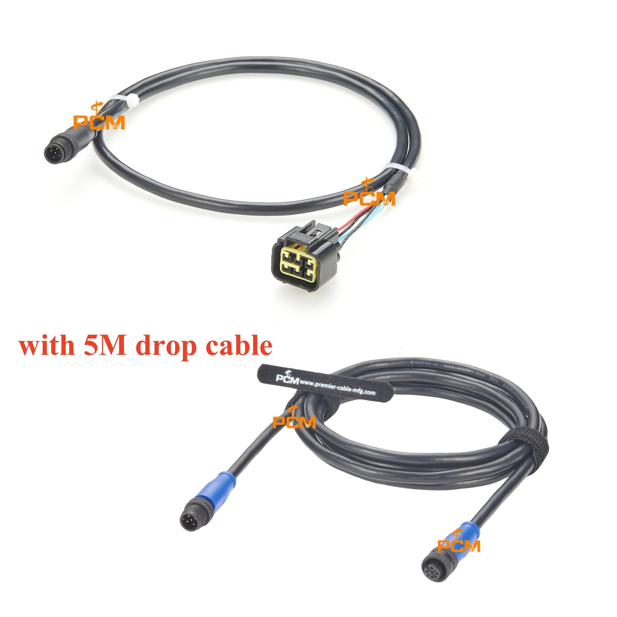 Интерфейсный кабель двигателя для подвесных двигателей Honda NMEA 2000 06653-ZZ3-760HE, 6-контактный, для Lowrance Simrad B&G Navico Garmin Command Link with 5m drop cable