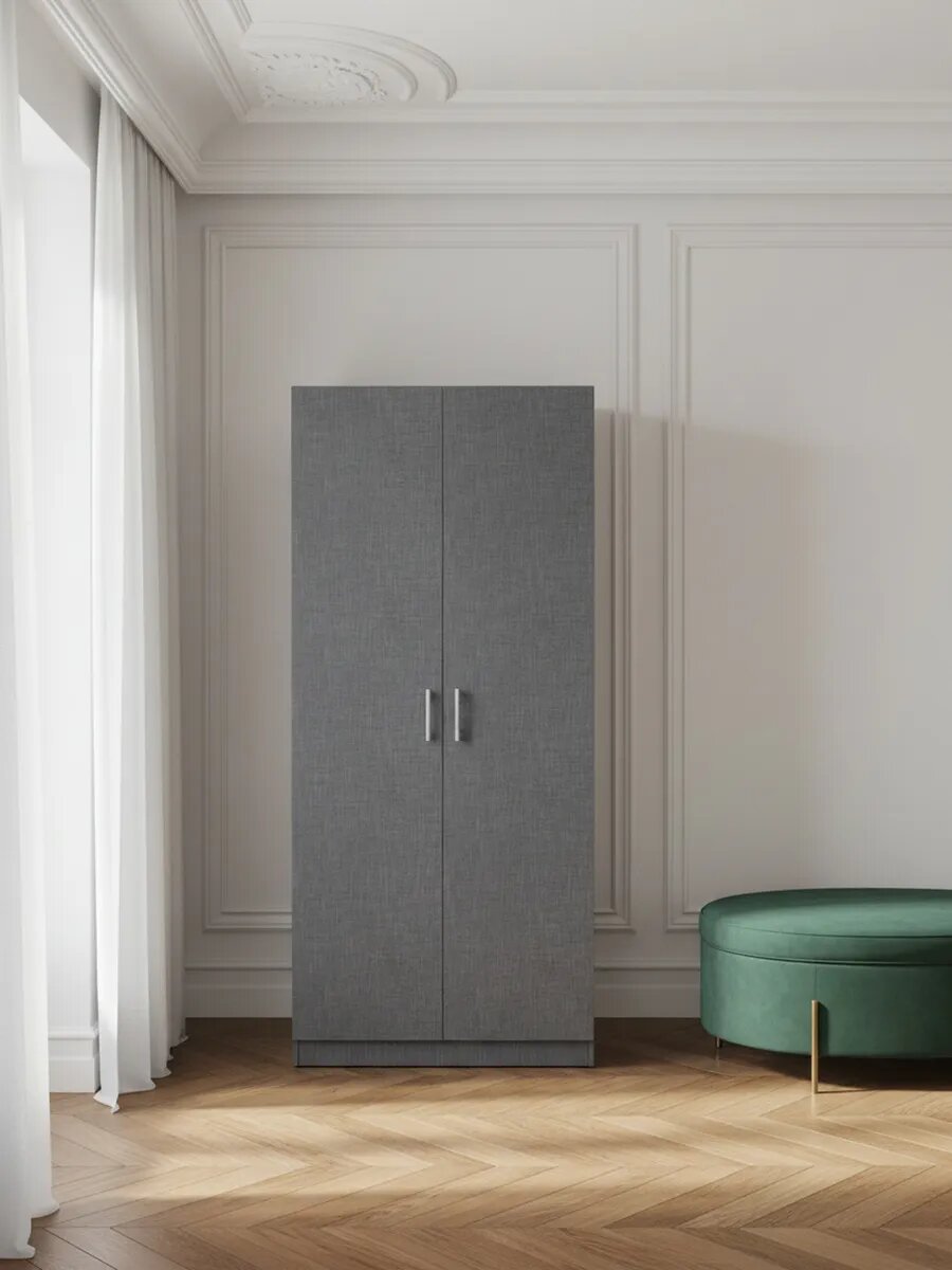 Деревянный распашной шкаф FRESTER с полками для балкона, от производителя