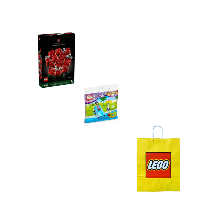 Lego Icons Floral Collection Розовый Букет Набор Конструкторов 822 шт. 10328 1 null