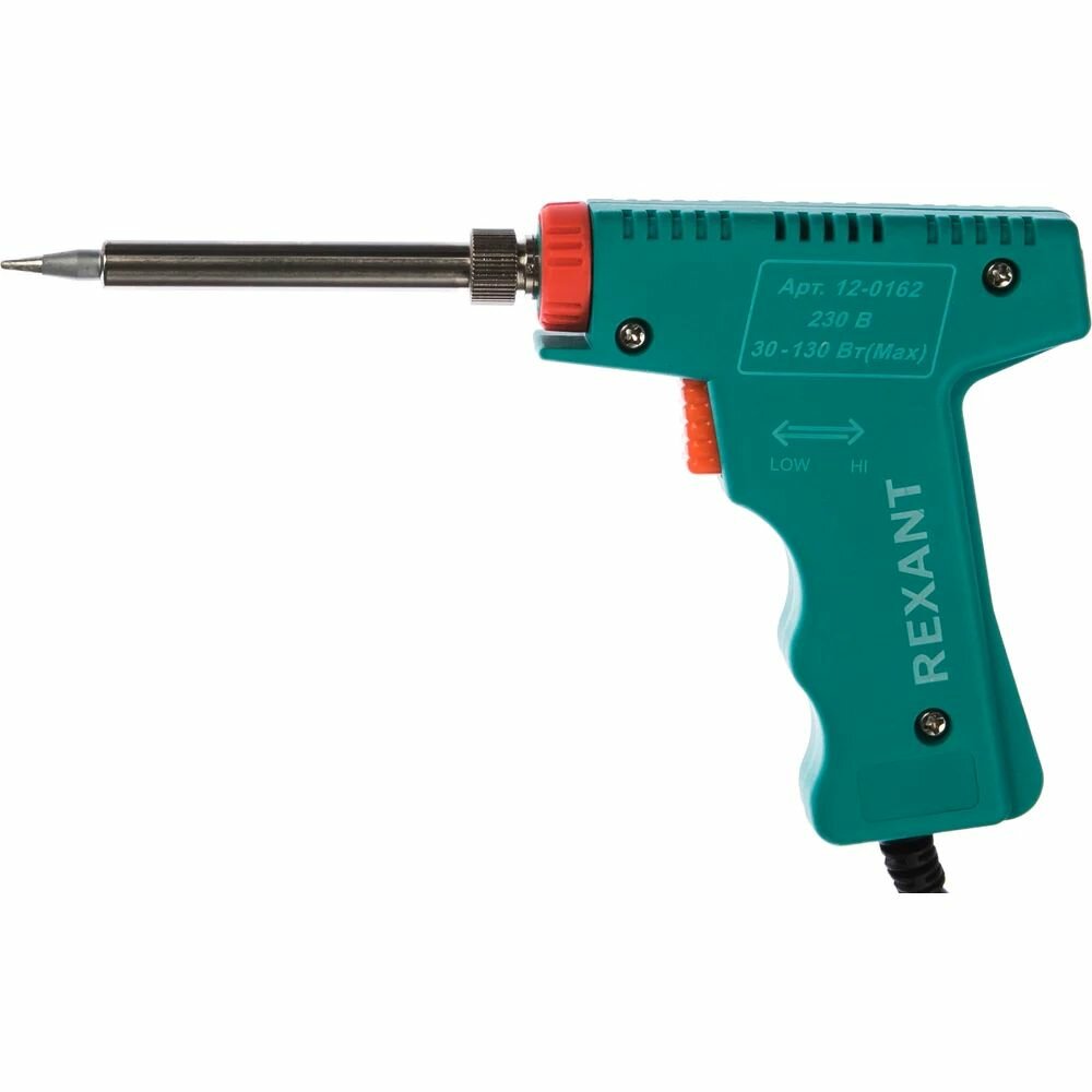 Импульсный паяльник 220В, 30-130 Вт REXANT HS-50 ZD-80 12-0162