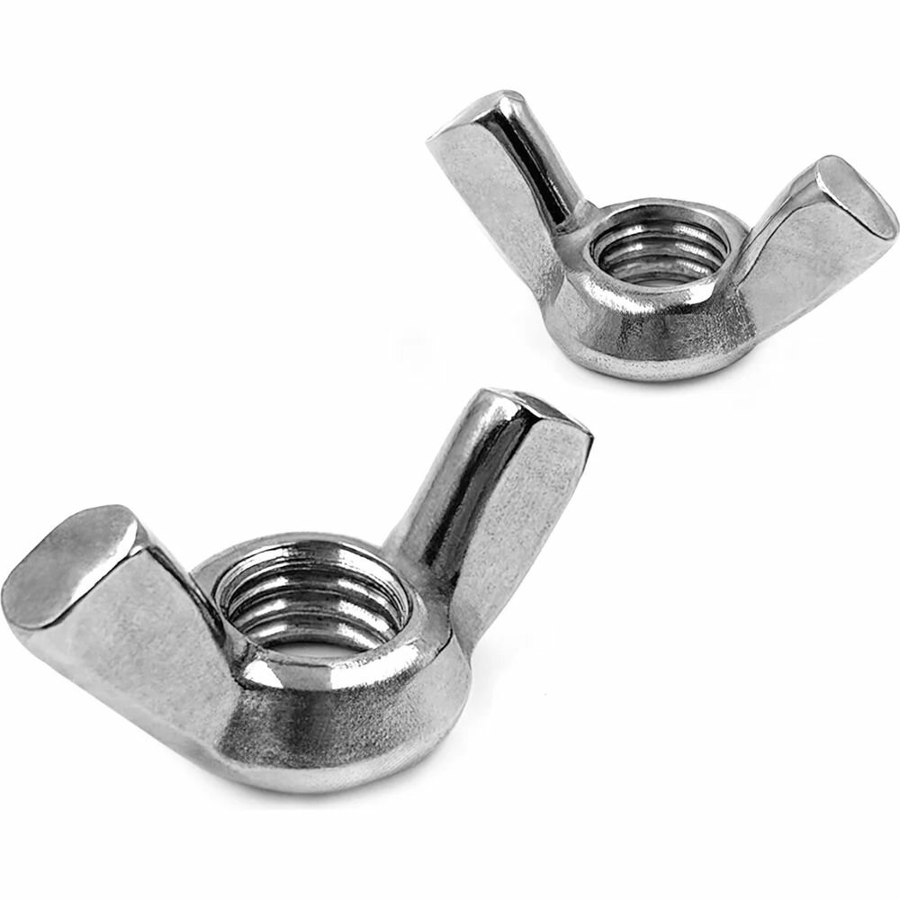 Нержавеющая гайка барашек KREPFIELD М10, DIN 315, А2, 8 шт. 315А2БАРАШЕКМ10-8