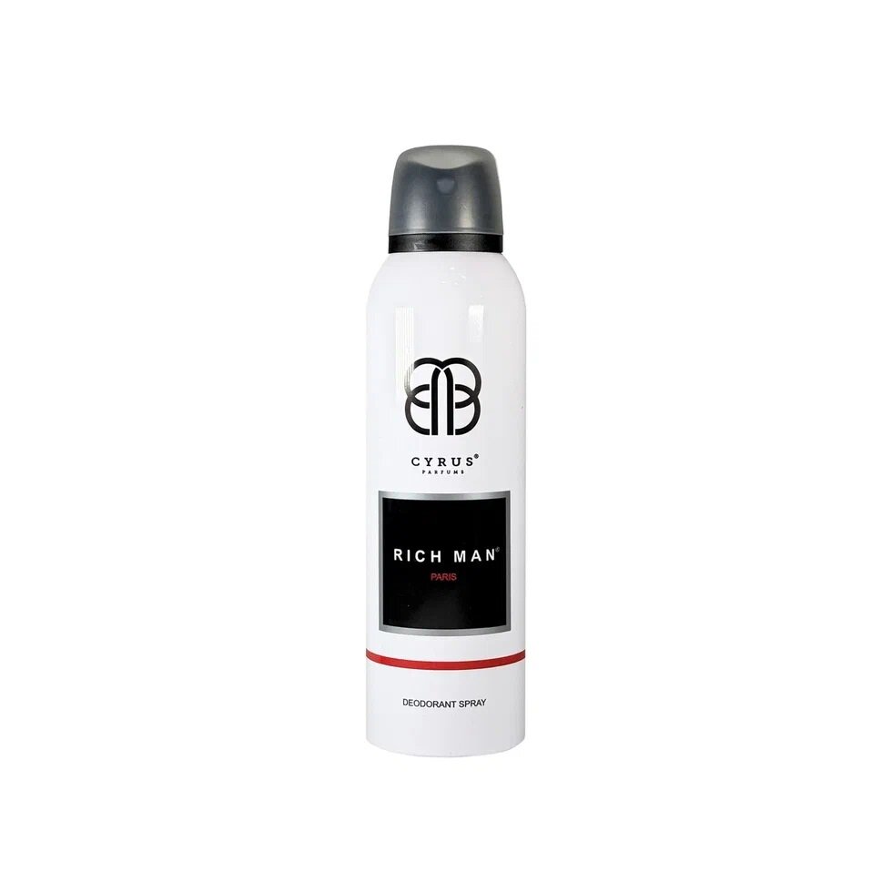 Cyrus Parfums men Rich Man Парфюмированный дезодорант 200 мл.