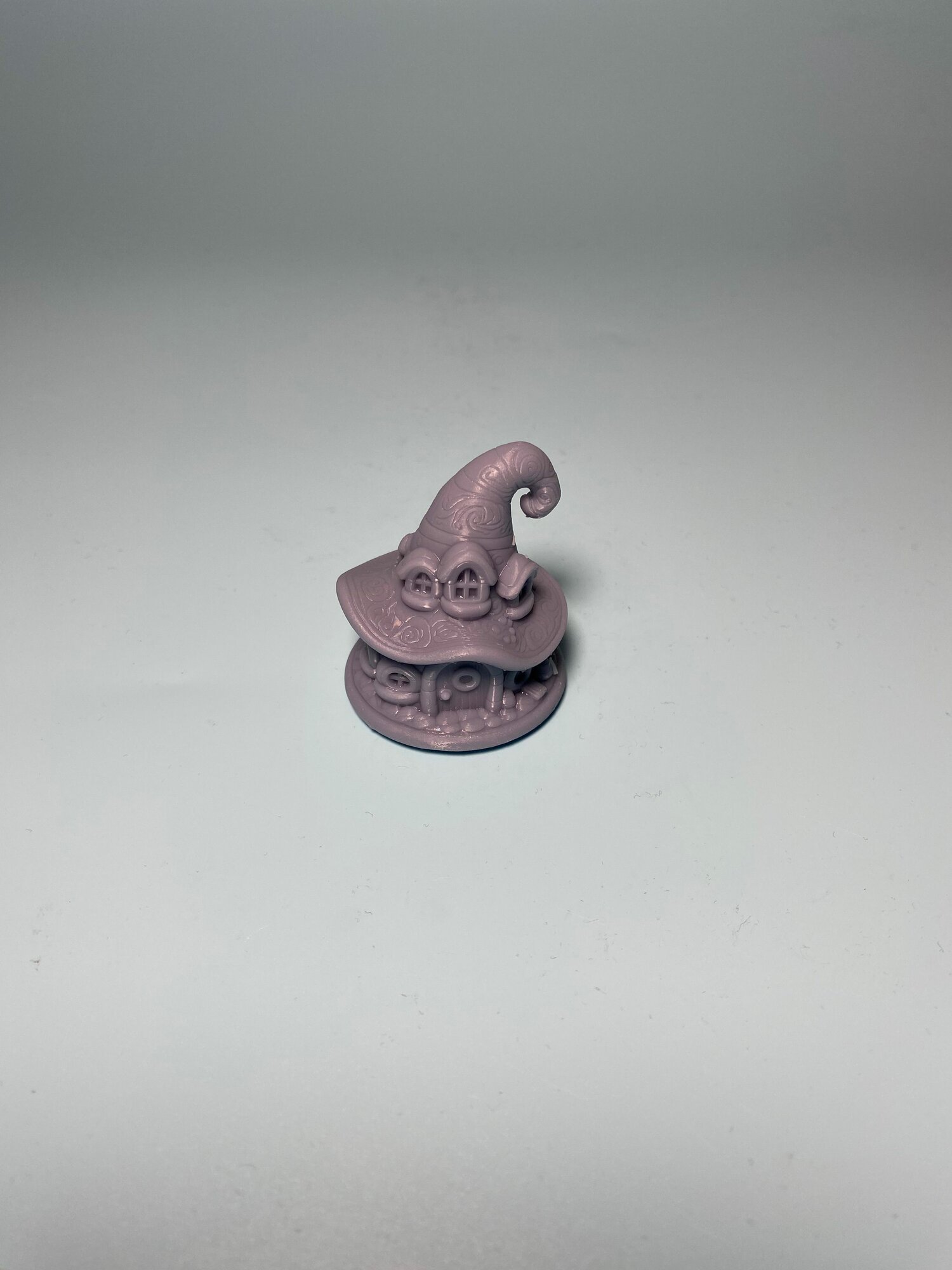 Миниатюра для росписи Волшебный домик 4.5 см. Декор для сказочного мира, D&D, подарок хобби-мастеру.