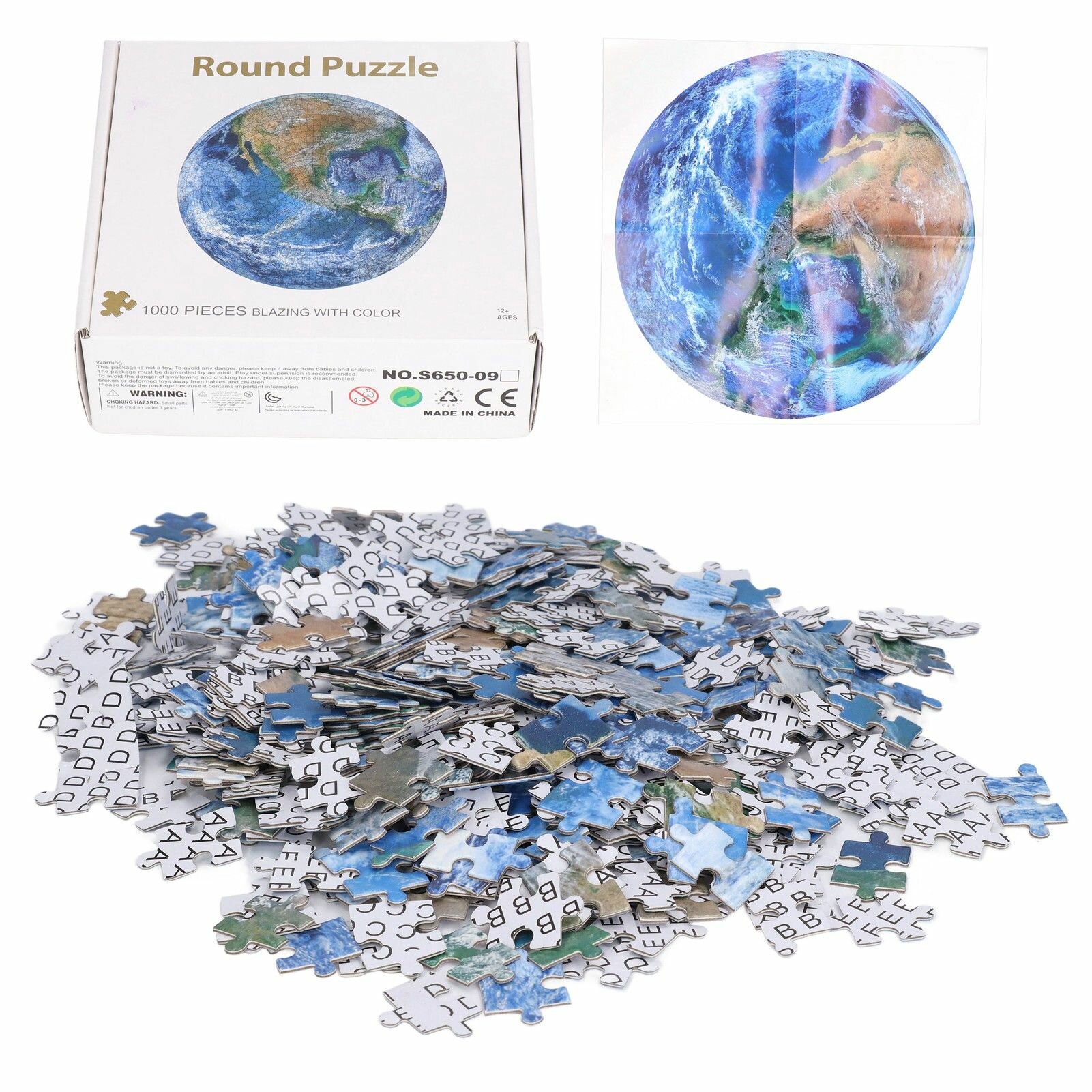 Пазл 1000шт "Земля", для детей и взрослых, развивающая игрушка, подарок