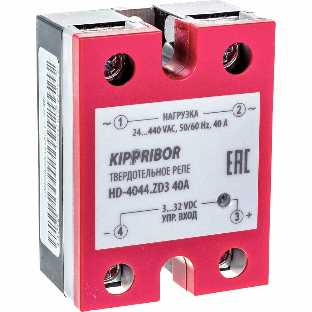 Твердотельное реле KIPPRIBOR HD-4044. ZD3 [M02] 40A, артикул 00000101492