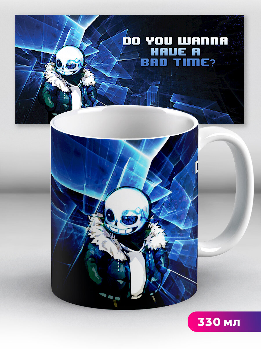 Кружка Undertale Андертейл Санс 4