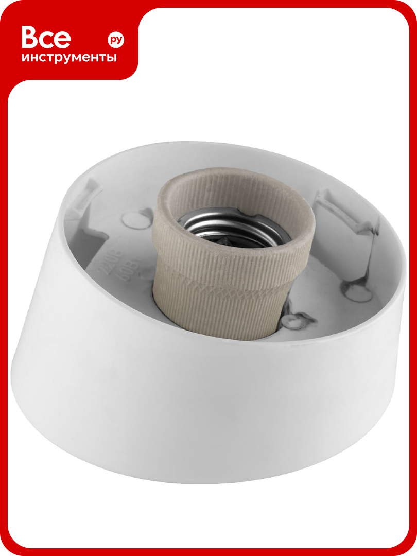 Патрон TDM ELECTRIC Е27 корпус наклонный 64-60 SQ0314-0011