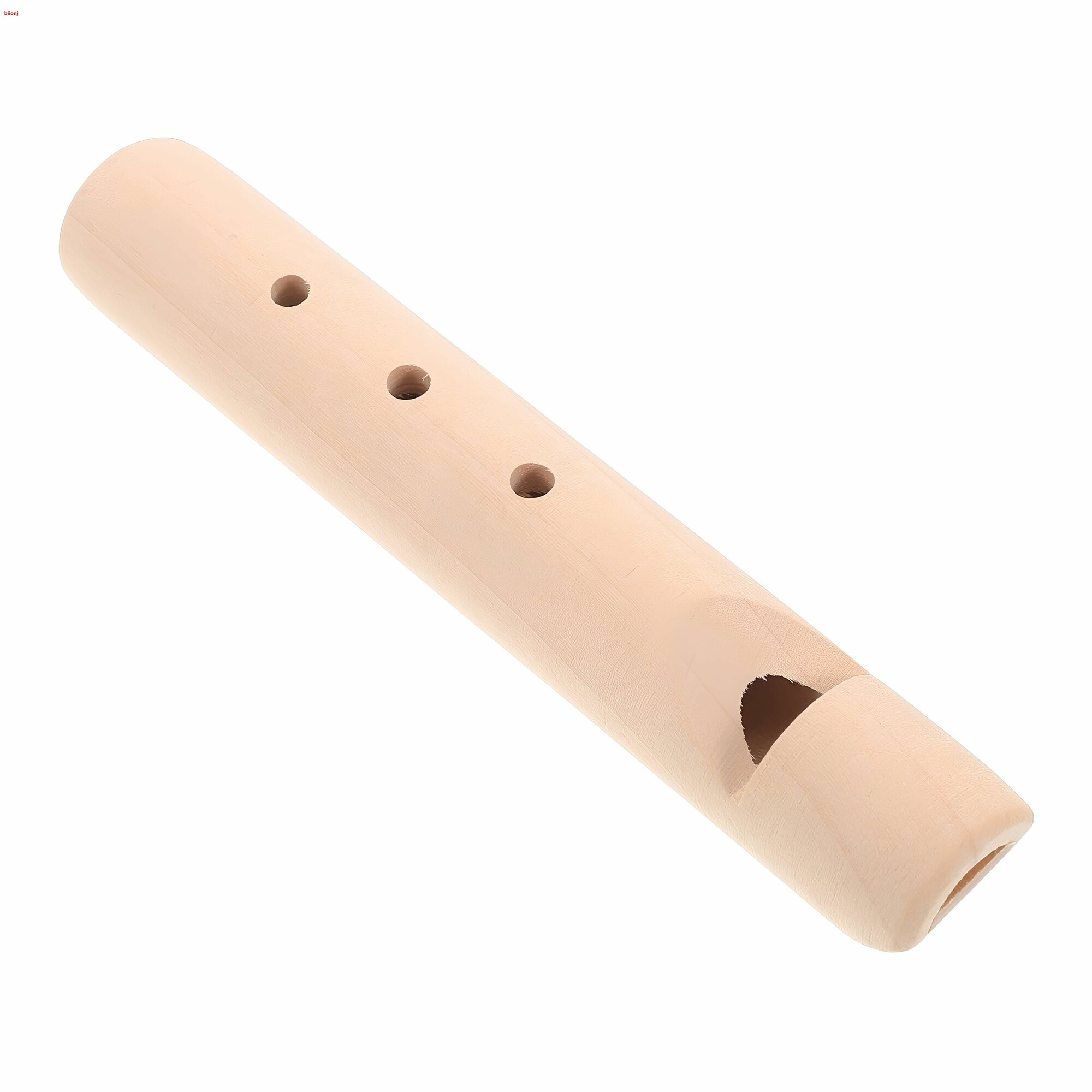 Деревянная трёхтональная дудочка для птиц в цвете хаки с возможностью раскраски