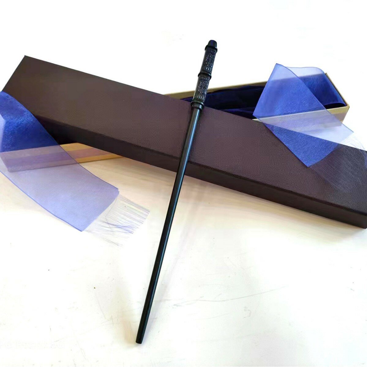 Волшебная палочка Гарри, волшебная палочка Гермионы, металлический сердечник, стальной сердечник, аниме-аксессуары, рождественские аксессуары, коробка с кофейной лентой