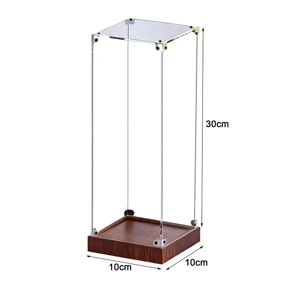 Прозрачный витринный шкаф для моделей 30x10x10 см, Цвет: 10
