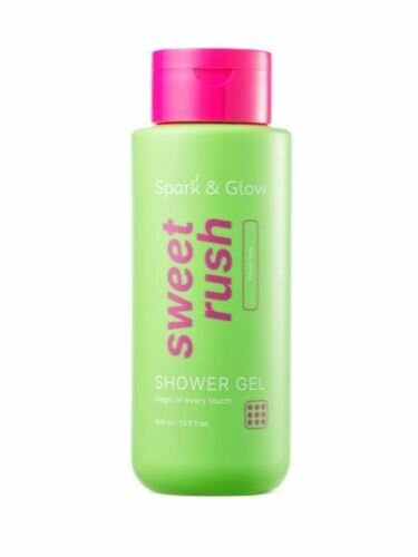 Spark&Glow Гель для душа с экзотическим ароматом Body wash velvet haze scent 400 мл.