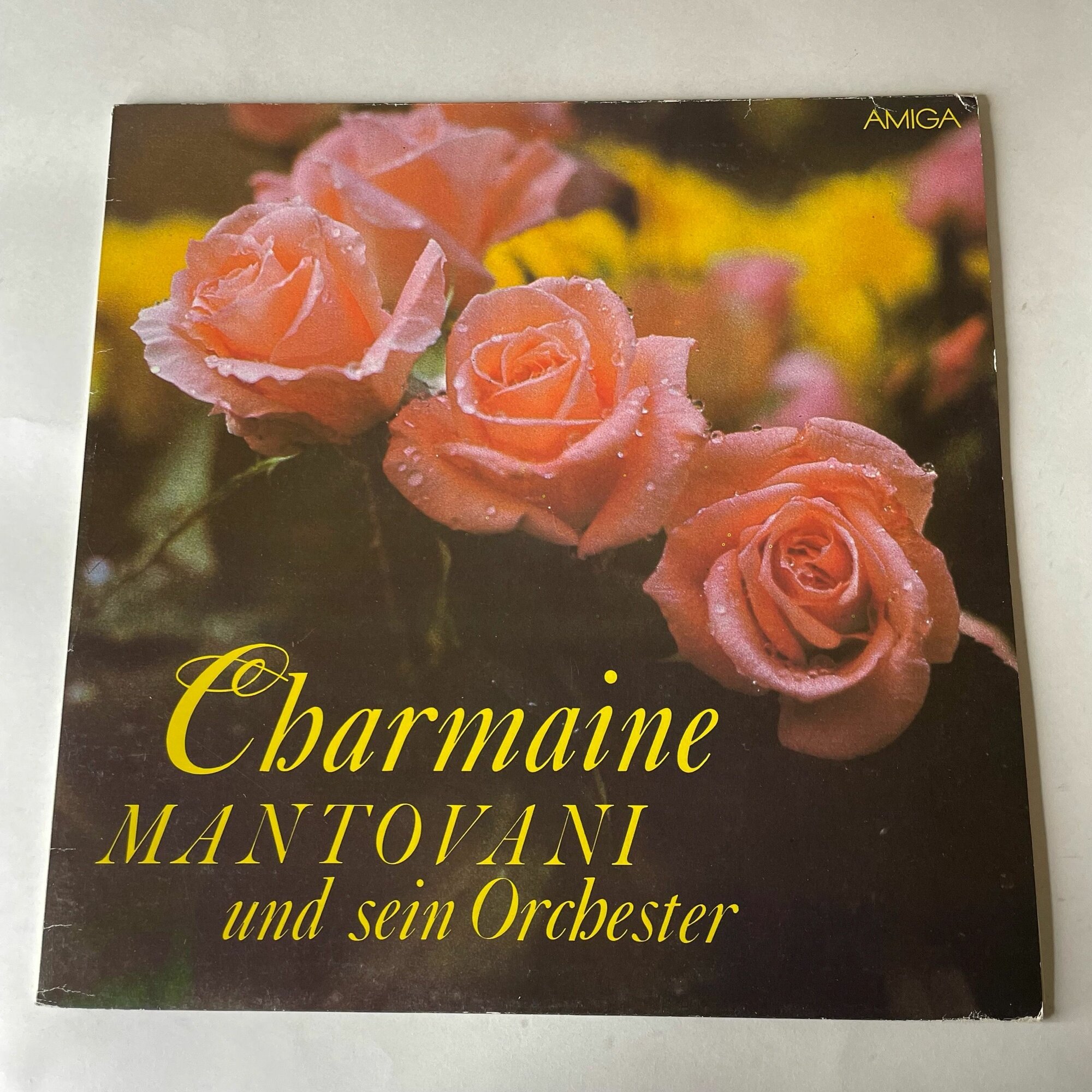 Винтажная виниловая пластинка LP Mantovani Und Sein Orchester, Mantovani and His Orchestra, Charmaine (ГДР 1989)