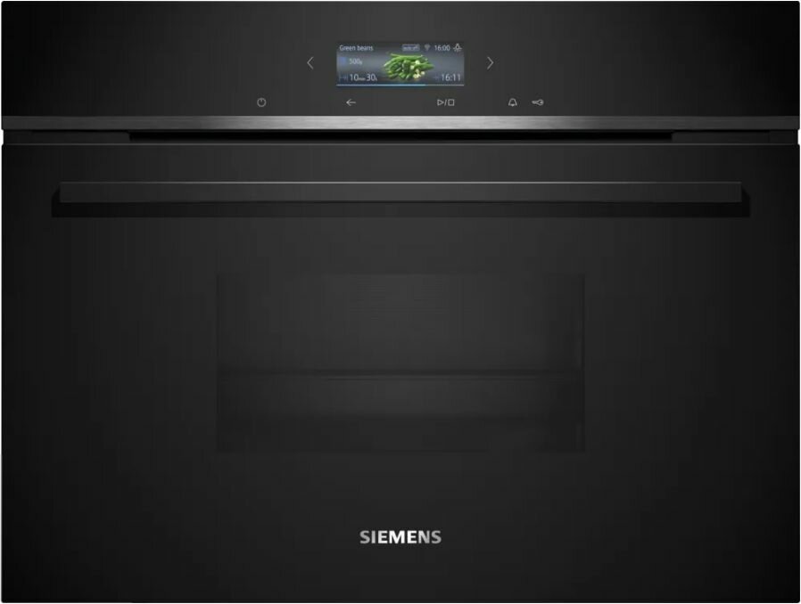 Пароварка встраиваемая Siemens CD714GXB1, черный